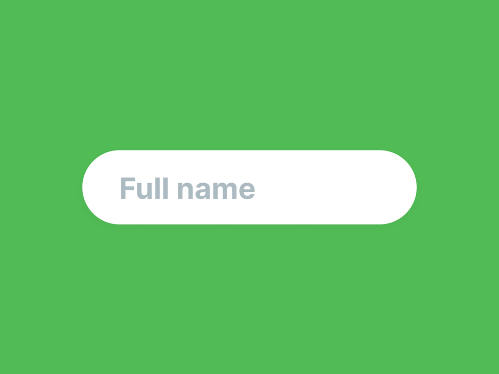 Merging First/Last name into One Field - UX Pickle